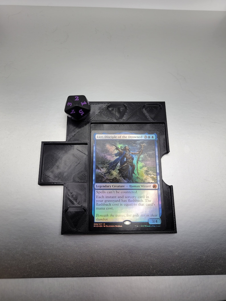 EDH Command Zone Tray - Etsy