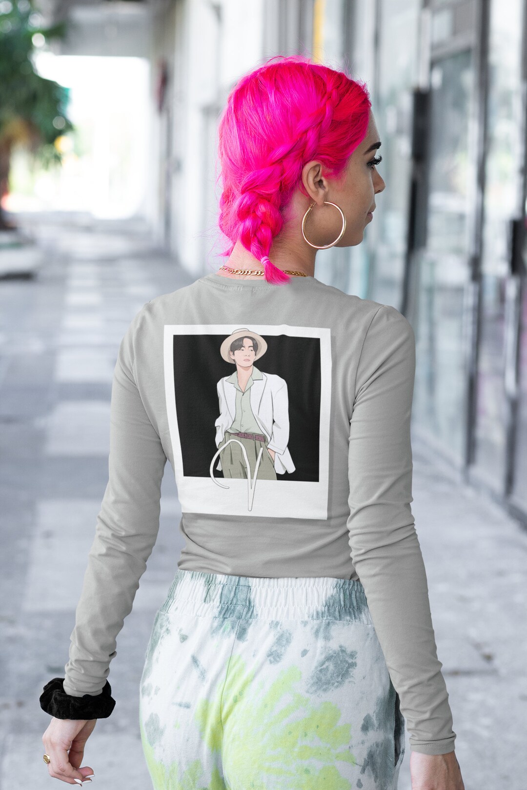 V Bts V Bts Shirt Bts V Bts Long Sleeve V Shirt Bts Long Sleeve Shirt V ...