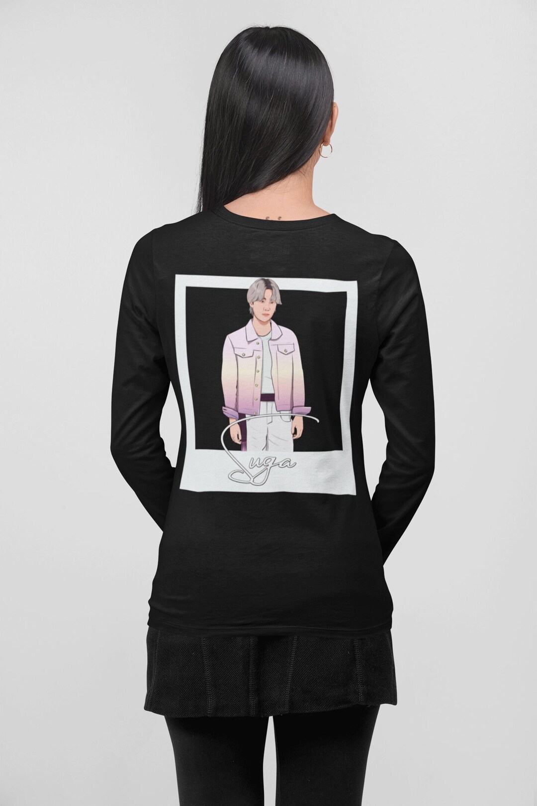Bts Suga | Bts Long Sleeve | Bts Shirt Long Sleeve | Bts Long Sleeve ...