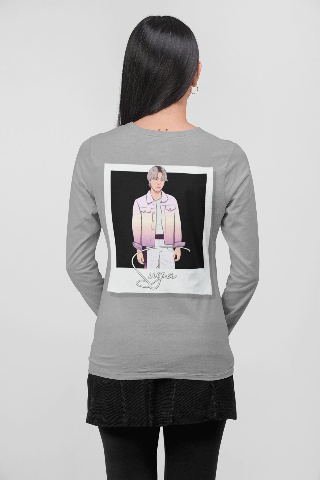 Bts Suga Bts Long Sleeve Bts Shirt Long Sleeve Bts Long - Etsy