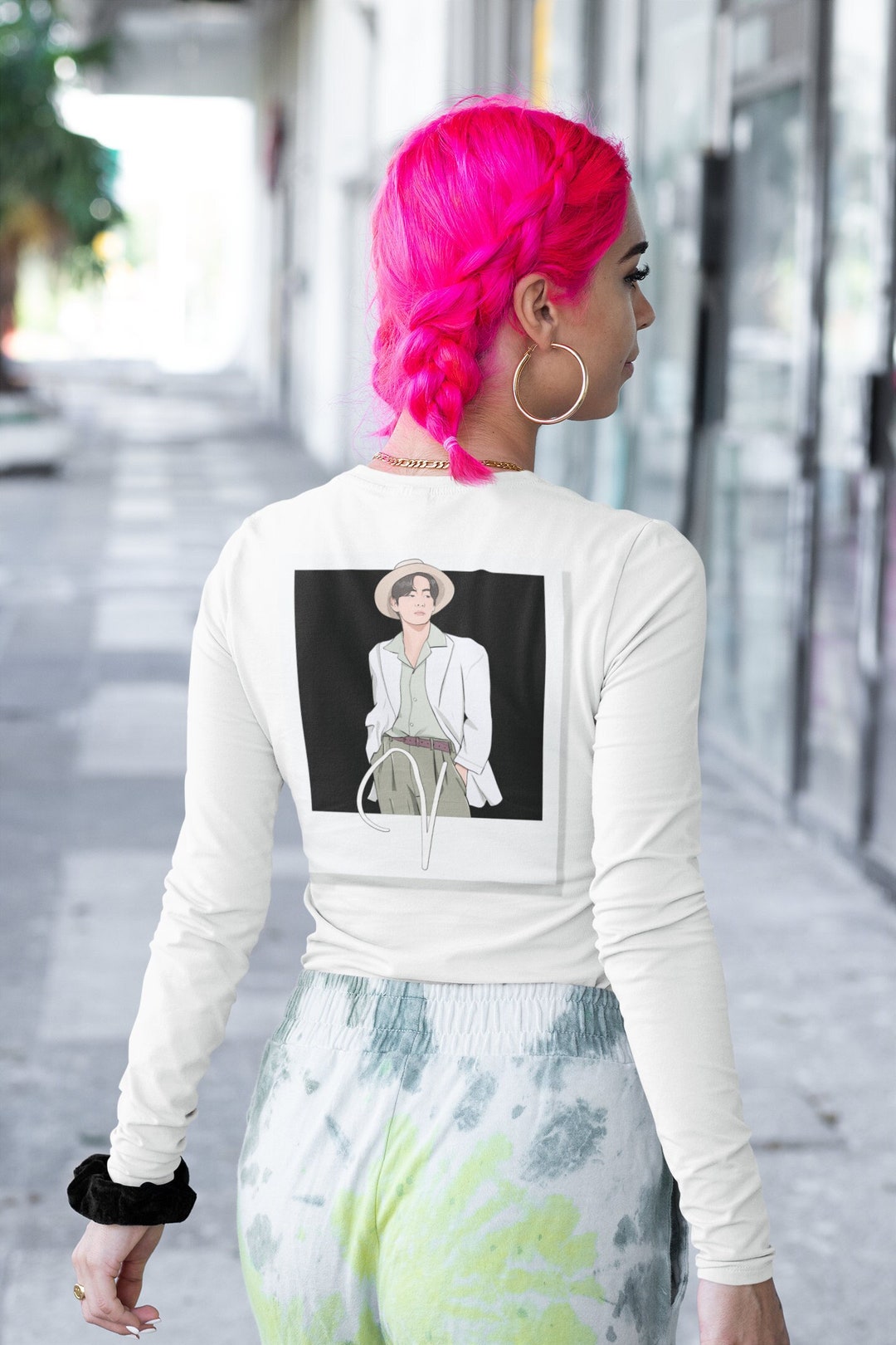 V Bts | V Bts Shirt | Bts V | Bts Long Sleeve | V Shirt | Bts Long ...