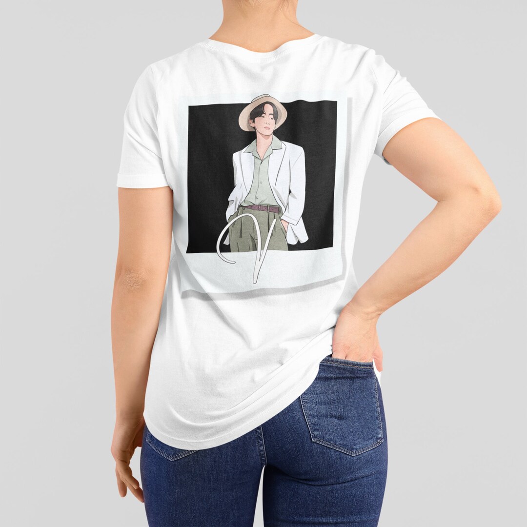 V Bts | V Bts Shirt | Bts V | Bts Shirt | V Shirt | Bts V Fanart | V ...