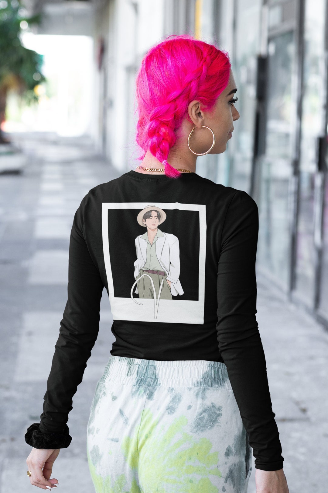 V Bts V Bts Shirt Bts V Bts Long Sleeve V Shirt Bts Long Sleeve Shirt V ...