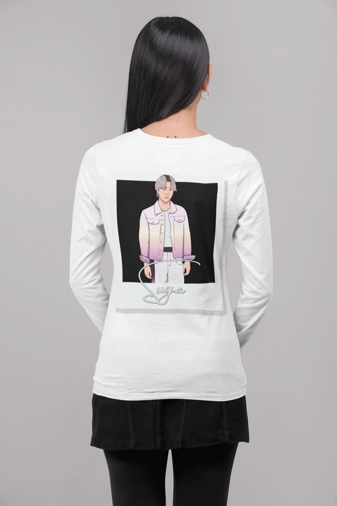 Bts Suga Bts Long Sleeve Bts Shirt Long Sleeve Bts Long Sleeve Tshirt ...