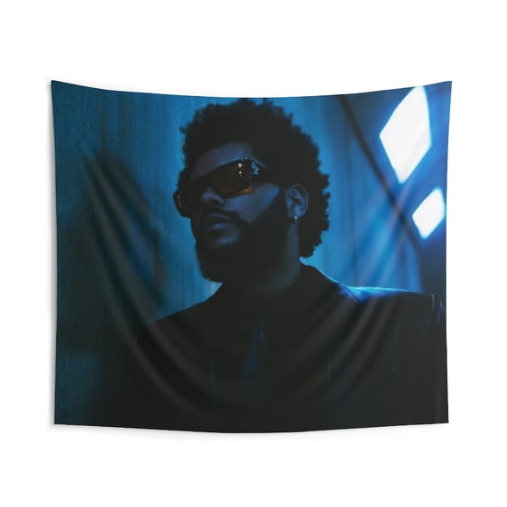 Weeknd Blue Aesthetic Tapestry - Etsy