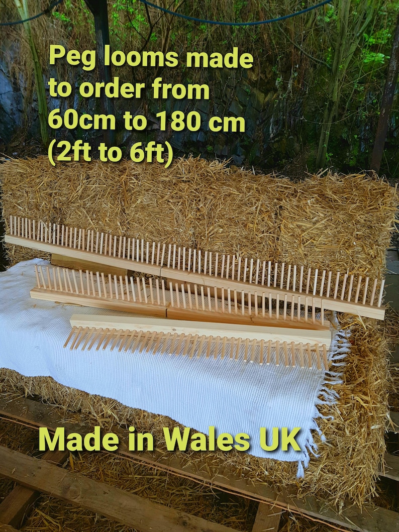 Peg Loom for Weaving - Etsy