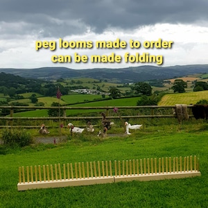 Peg Loom for Weaving 180cm Long. Folding Loom - Etsy