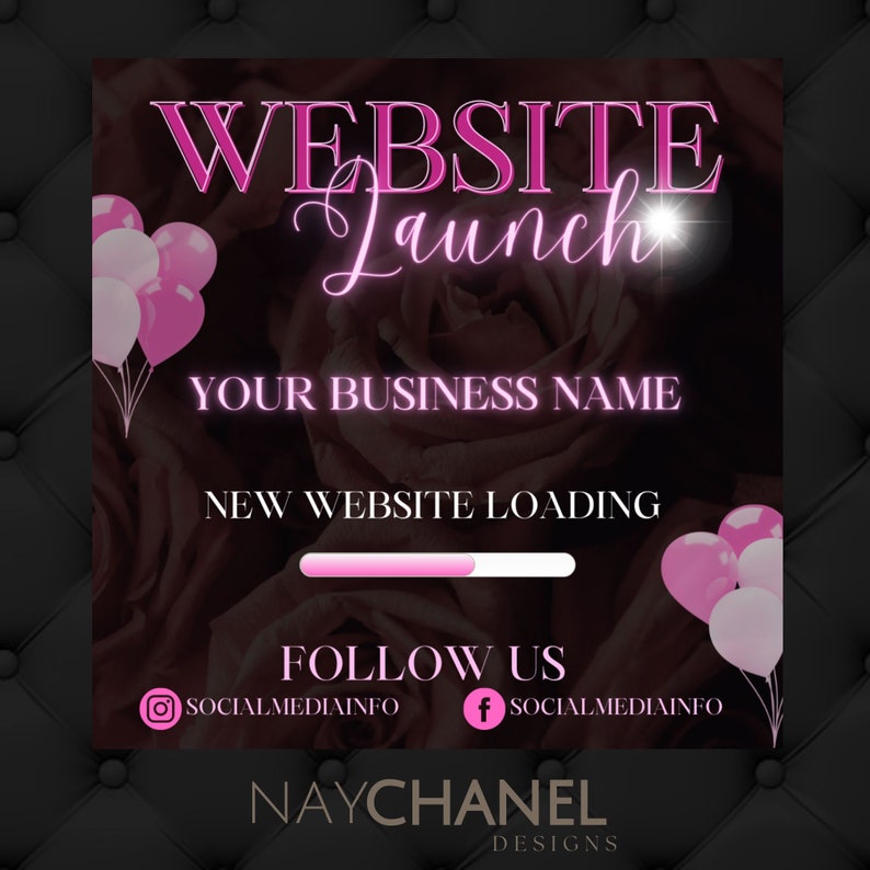 Website Launch Flyer Website Coming Soon New Website Flyer - Etsy