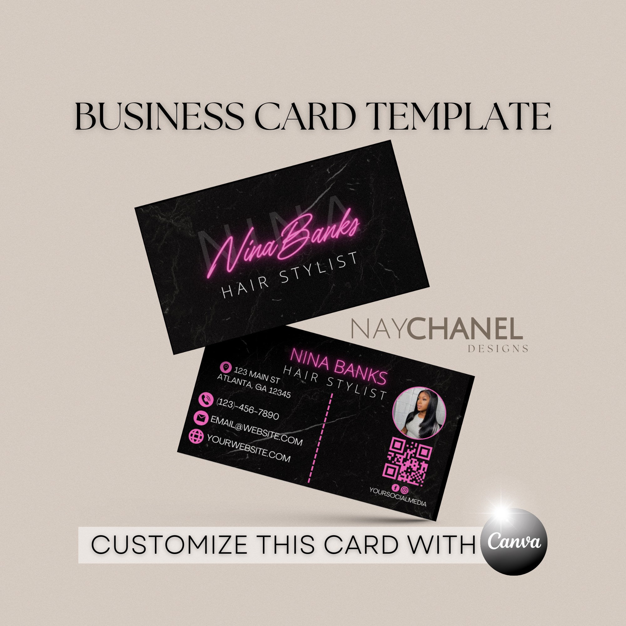 Editable Business Card Templates