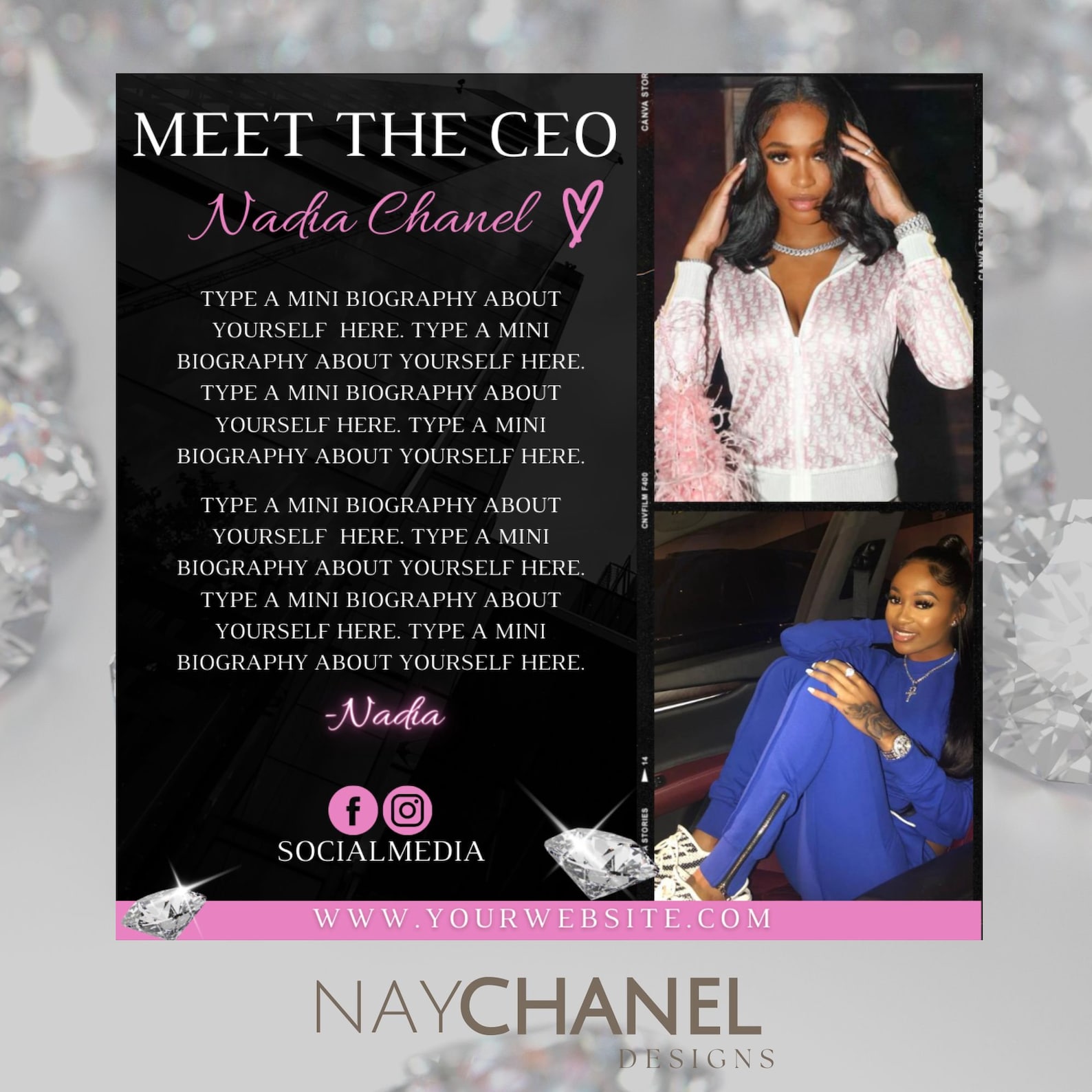 DIY Meet the CEO Flyer Template Entrepreneur Flyer Meet the Owner Flyer ...