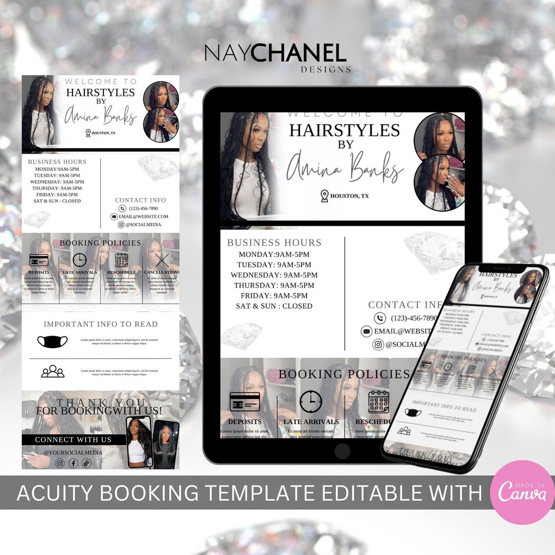 DIY Acuity Booking Site Template - Acuity Scheduling Website - Acuity ...