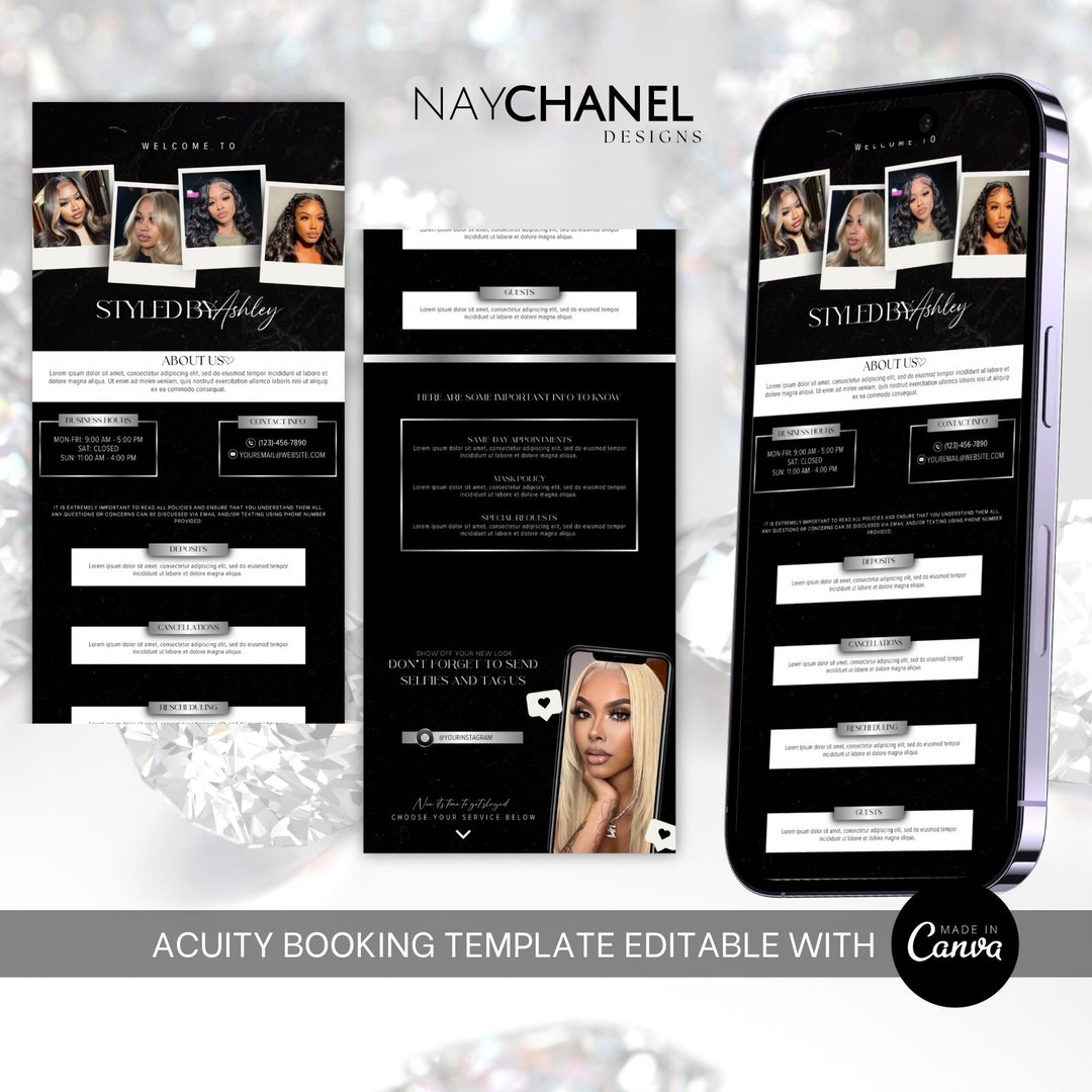 DIY Acuity Booking Site Template - Acuity Scheduling Website - Acuity ...