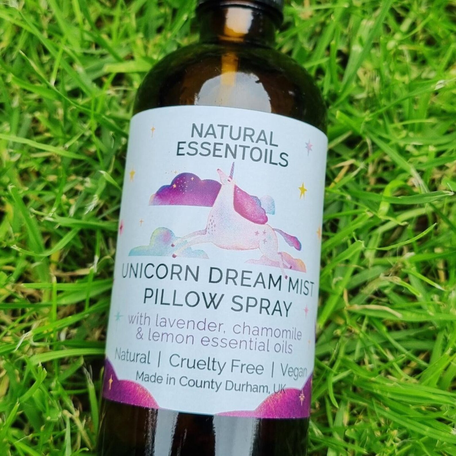 Natural Essentoils Unicorn Dream Mist Pillow Spray - Sleep Improving ...