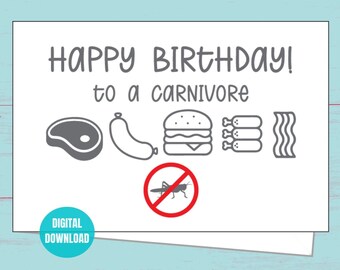 Carnivore Meat Eater - Etsy