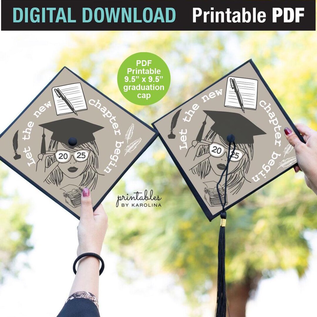 TTPD Graduation Cap Topper 2025 Printable Grad Cap Taylor Inspired Grad ...