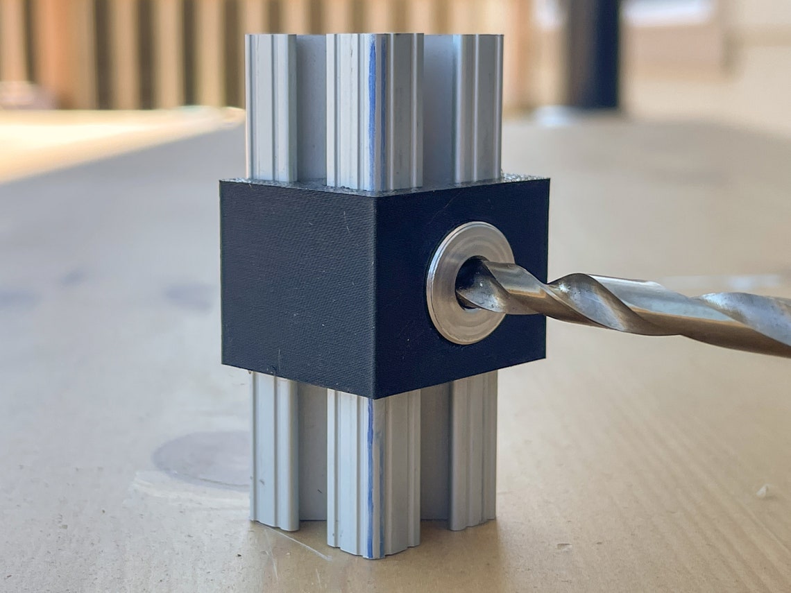 80/20 1010 1 Inch Aluminum Extrusion Drilling Jig - Etsy