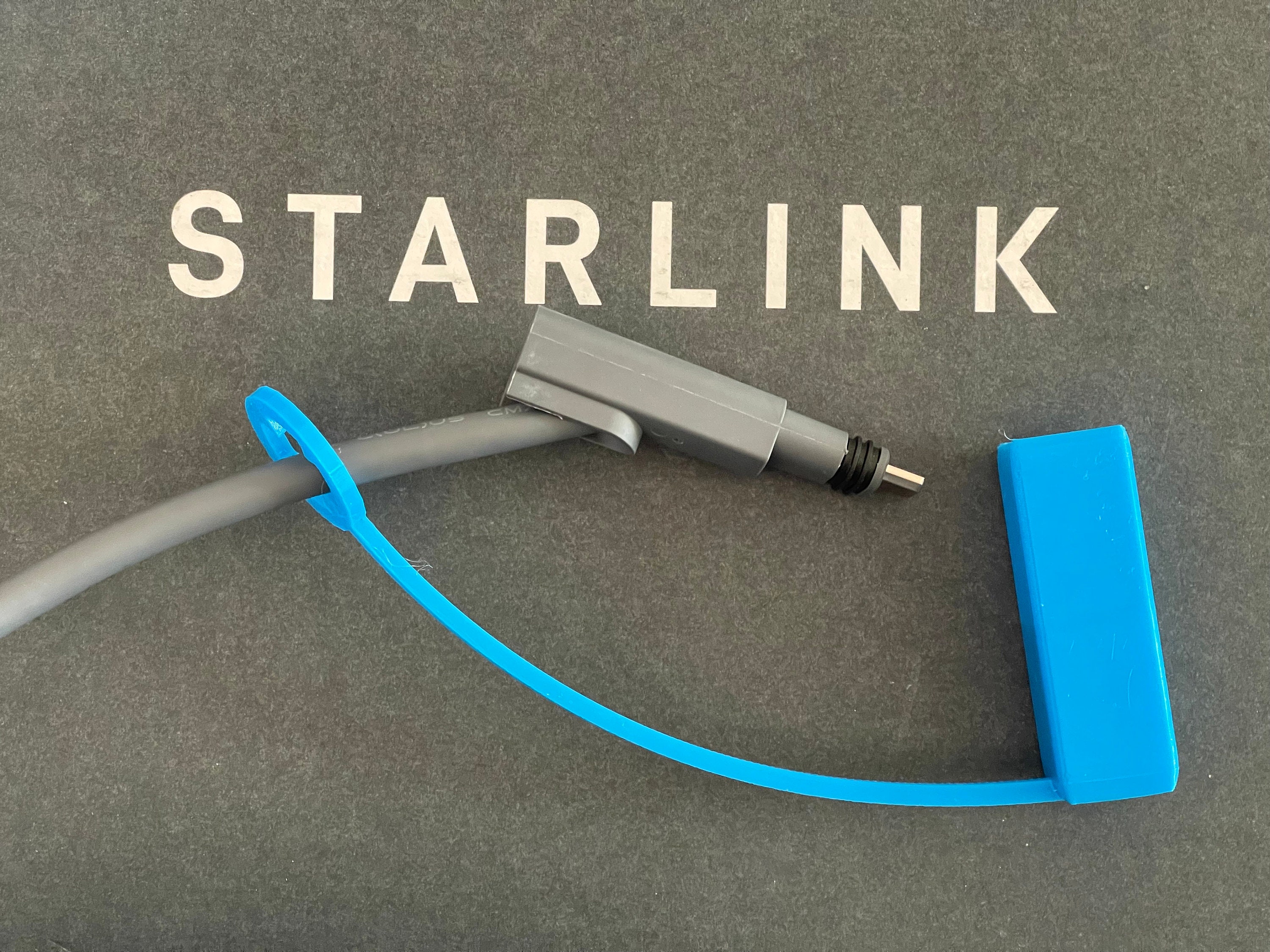 Starlink Cable Antenna Plug Protectors Cover With Tether - Free ...