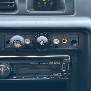 95-97 FZJ80 Land Cruiser Dashboard Accessory Platform for RAM 67D AMPS ...