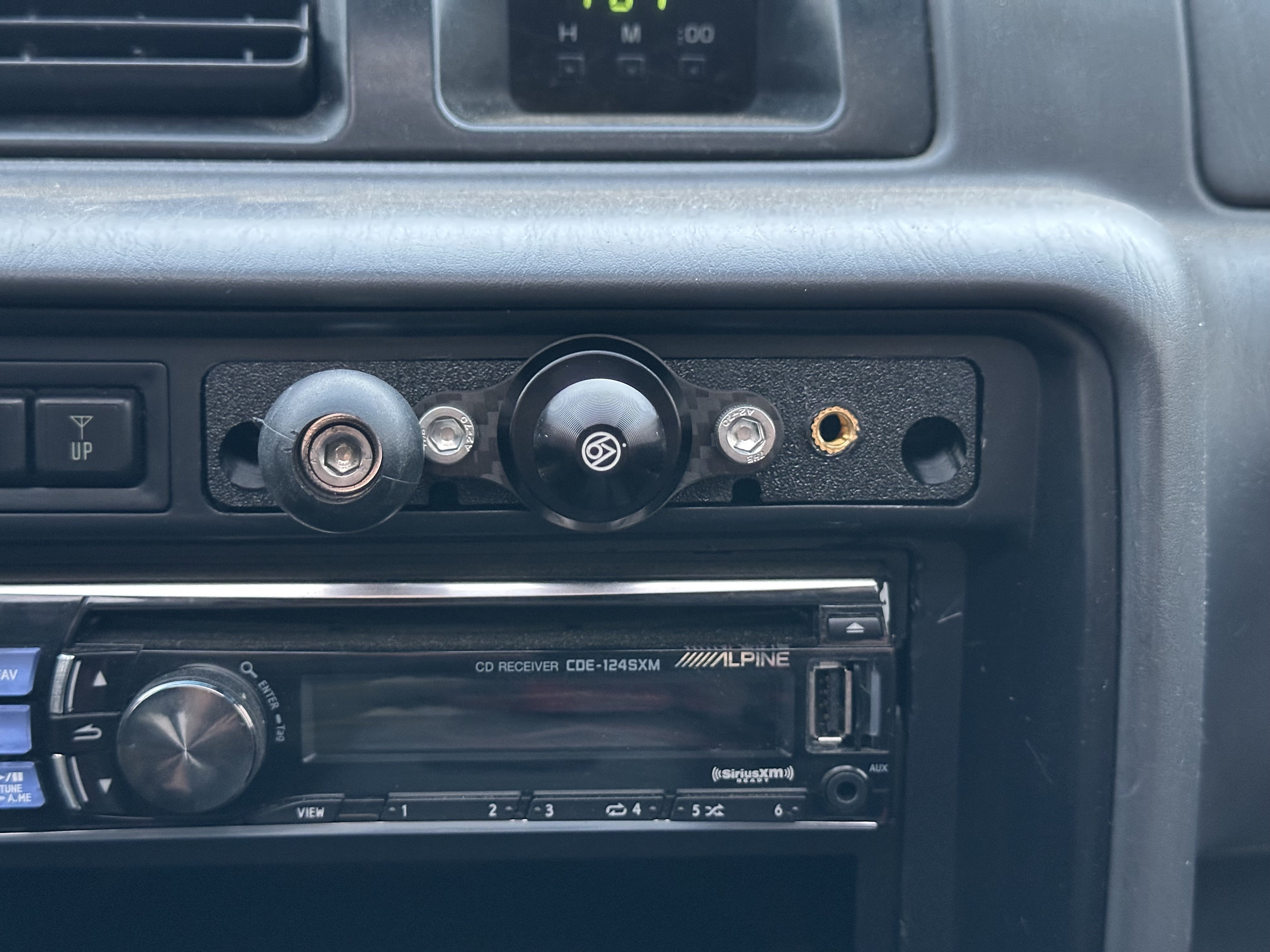 95-97 FZJ80 Land Cruiser Dashboard Accessory Platform for RAM 67D AMPS ...
