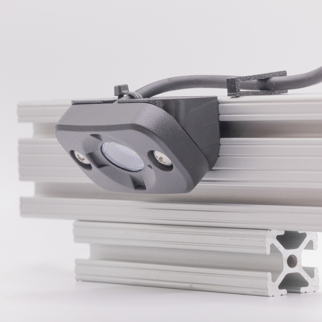 Harbor Freight Roadshock Ironman Angled Rock Light Camp Light Mount for ...