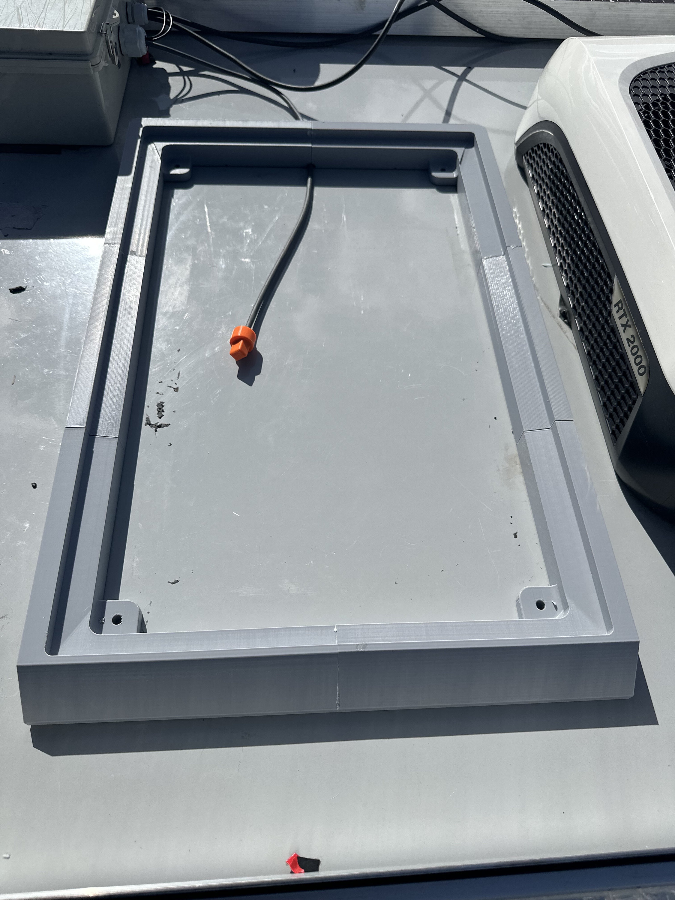 Starlink Gen3 Standard Flat Mount Low Profile Conversion for Vans RV ...