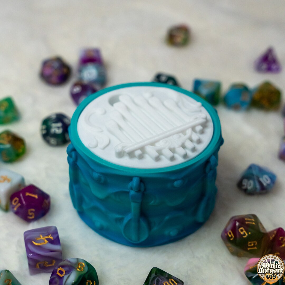 Bard Dice Case 3D Printed Dnd Dice Case - Etsy