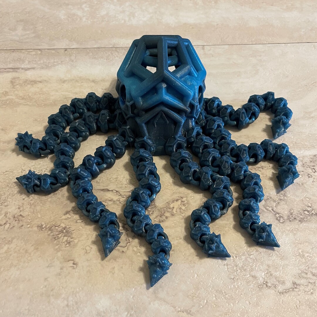 Void Octopus | 3D Printed Fidget Toy - Etsy