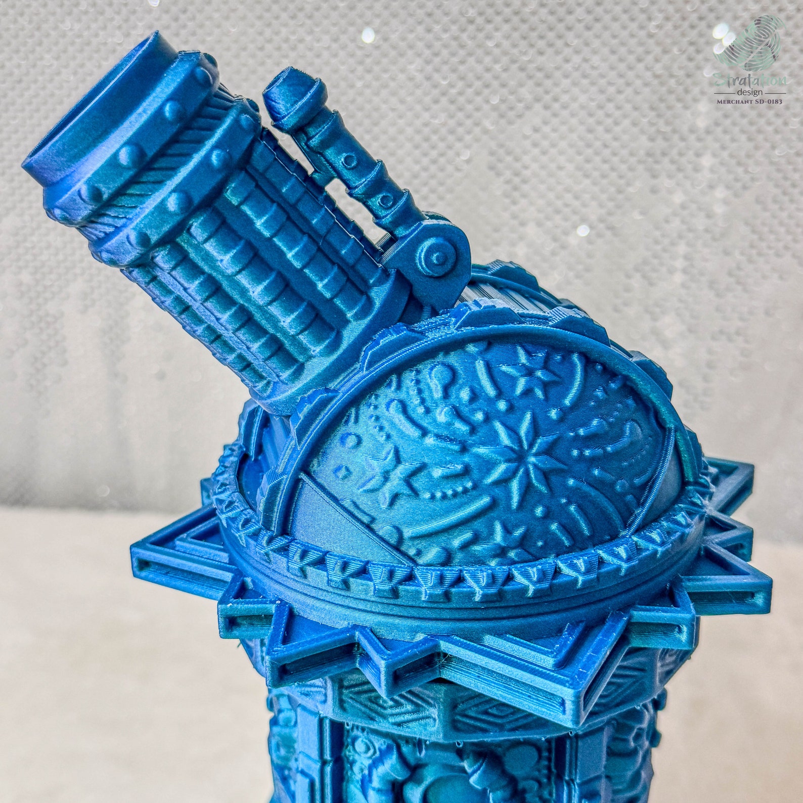Astral Observatory Dice Tower 3D Printed Dnd Dice Tower Dice Roller ...