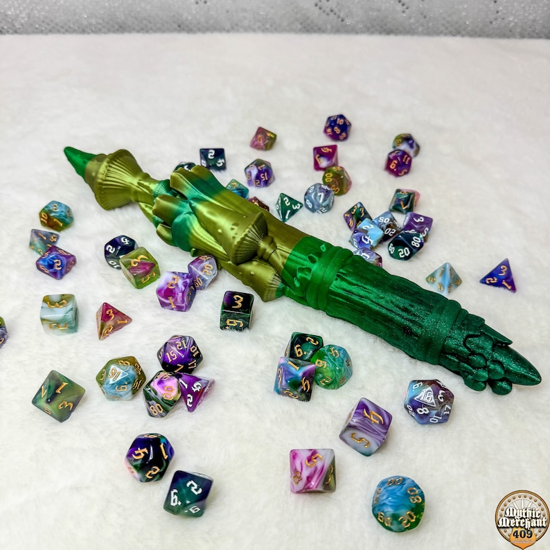 Mushroom Wand Dice Case 3D Printed Dnd Dice Case - Etsy