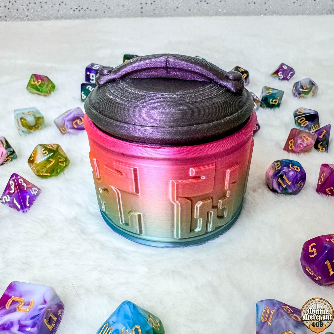 Monk Dice Case 3D Printed Dnd Dice Case - Etsy