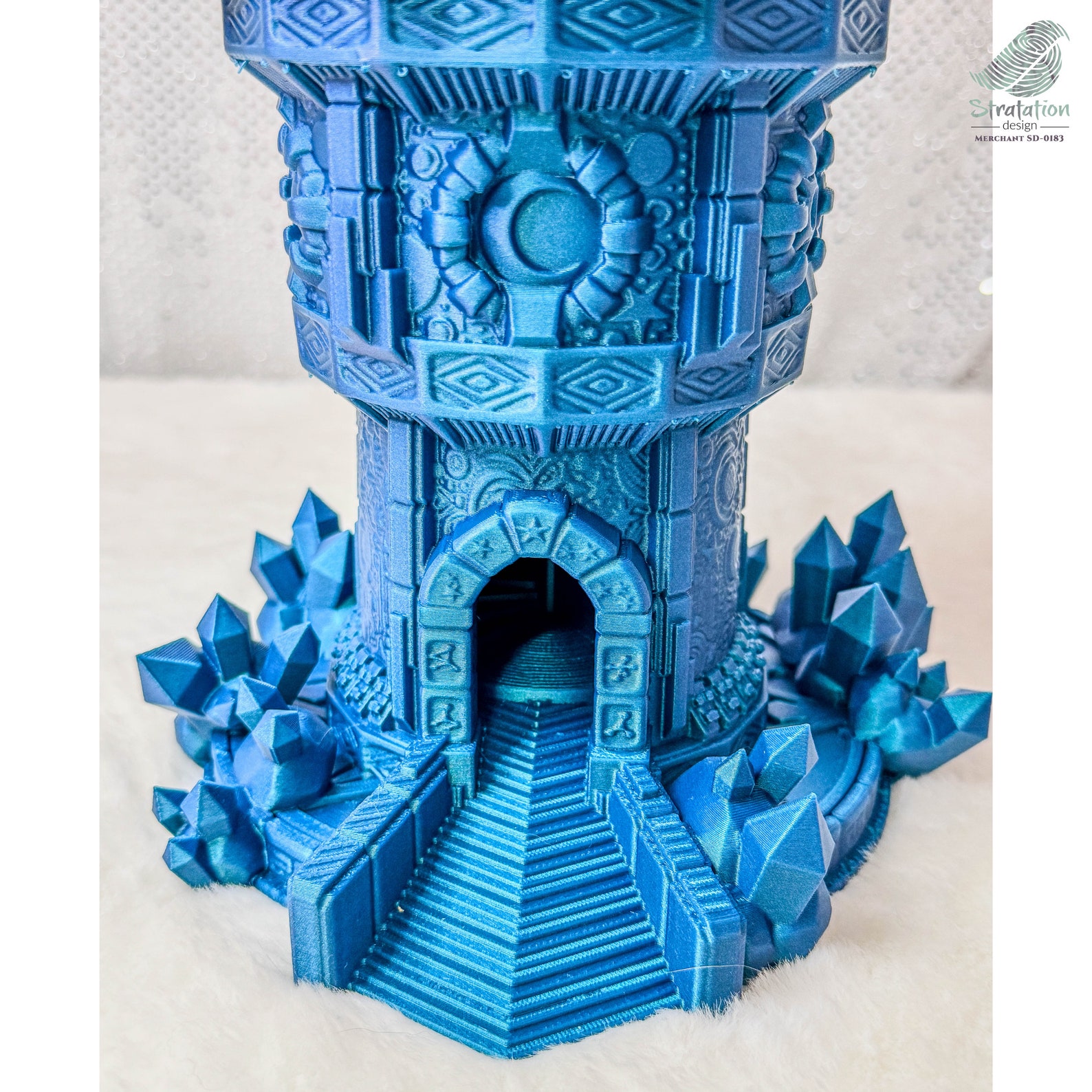 Astral Observatory Dice Tower 3D Printed Dnd Dice Tower Dice Roller ...