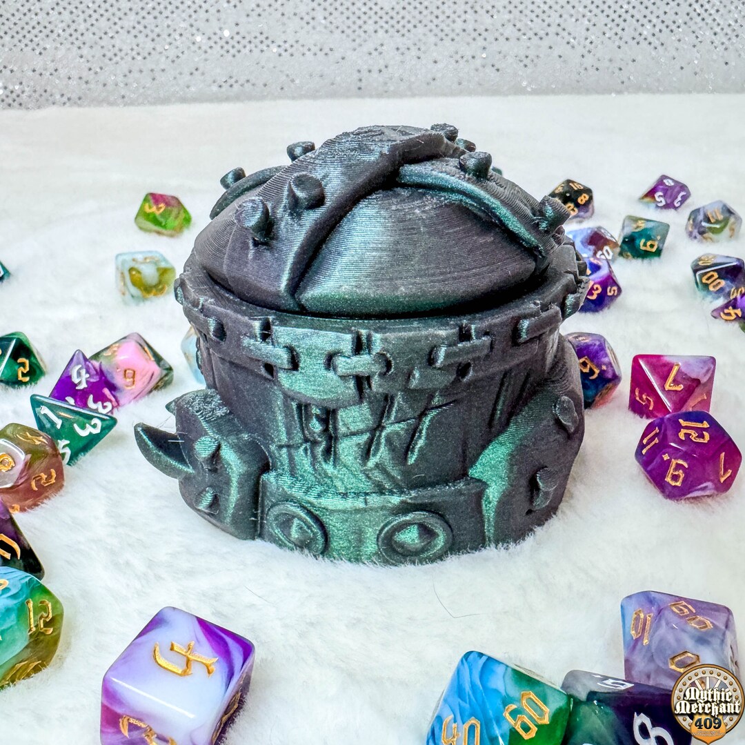 Half Orc Dice Case 3D Printed Dnd Dice Case - Etsy