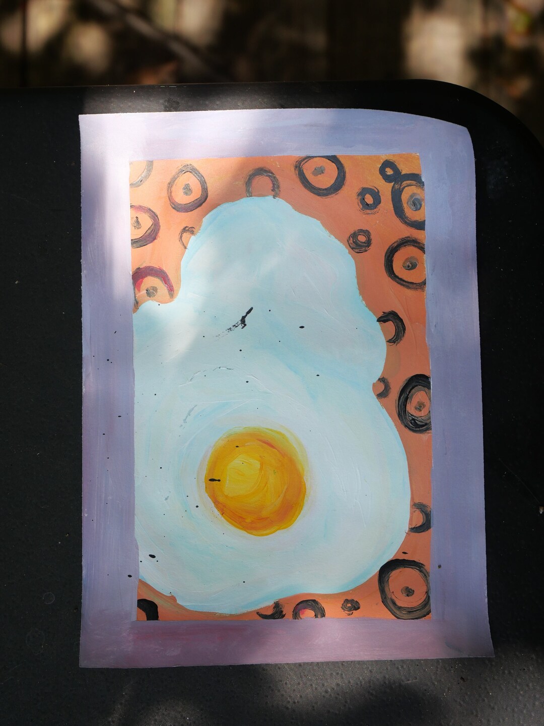 Original Acrylic Egg Painting - Etsy
