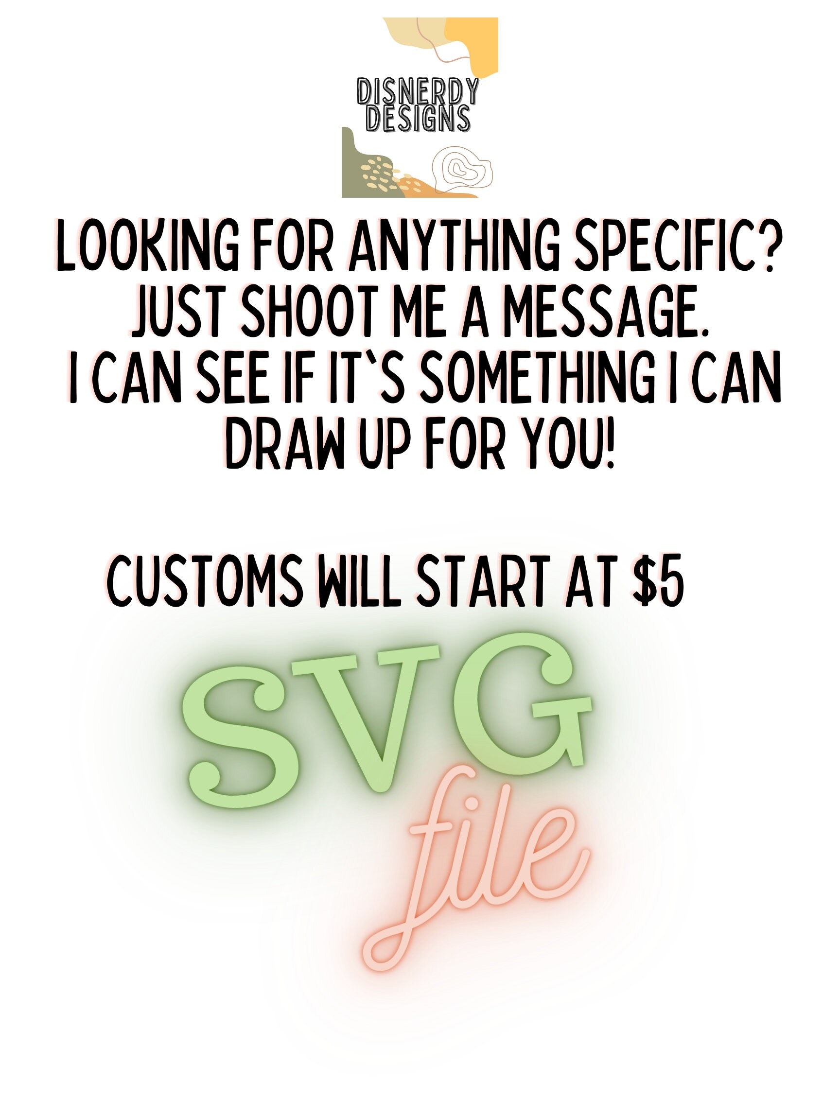 CUSTOM SVG: Must MESSAGE Me First! - Etsy