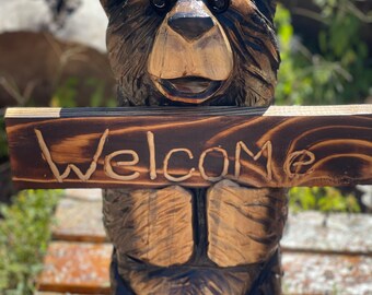 3 Foot Wood Welcome Sign - Etsy