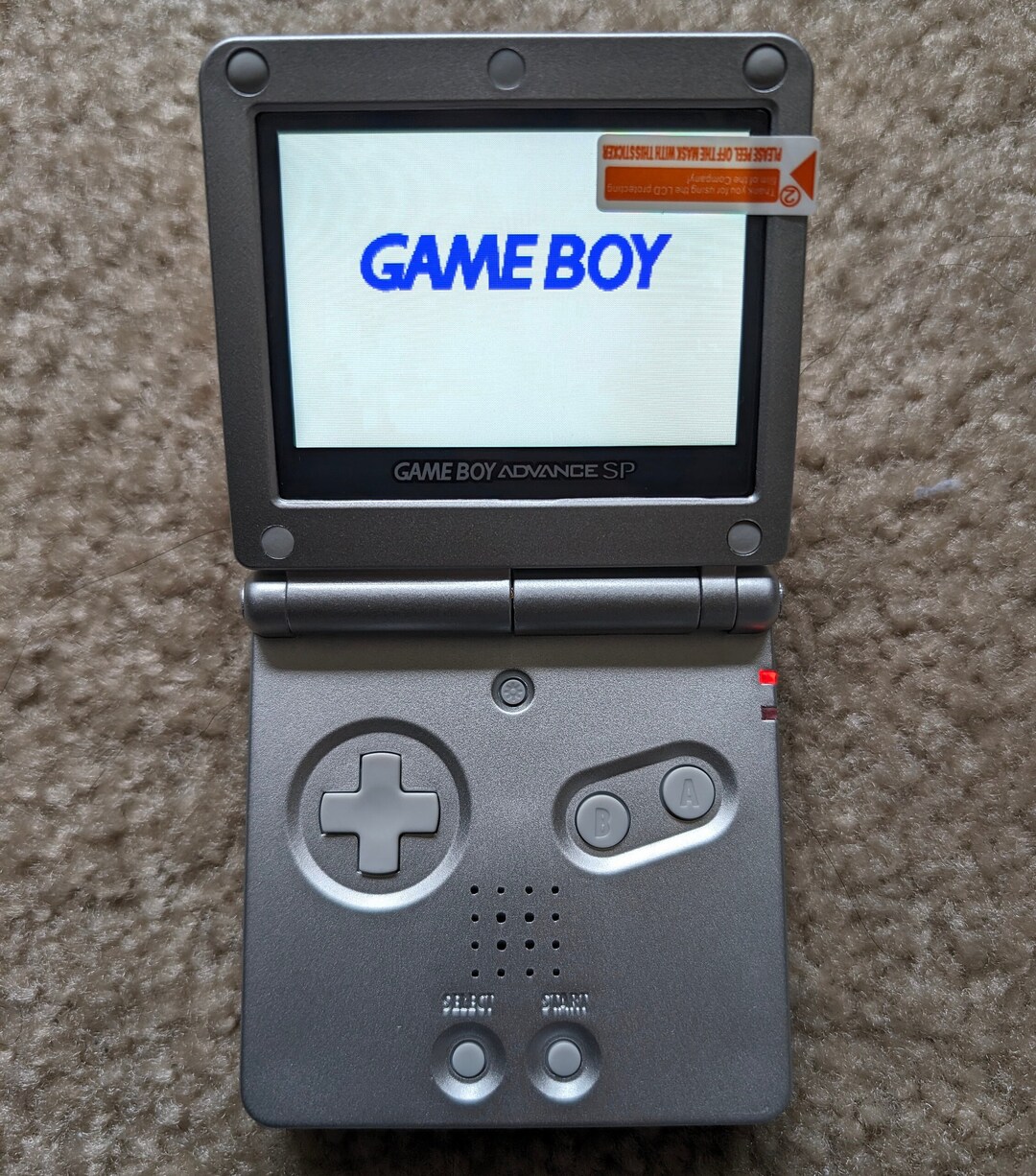 Gameboy Advance SP (silver) With IPS Backlight Screen - Etsy