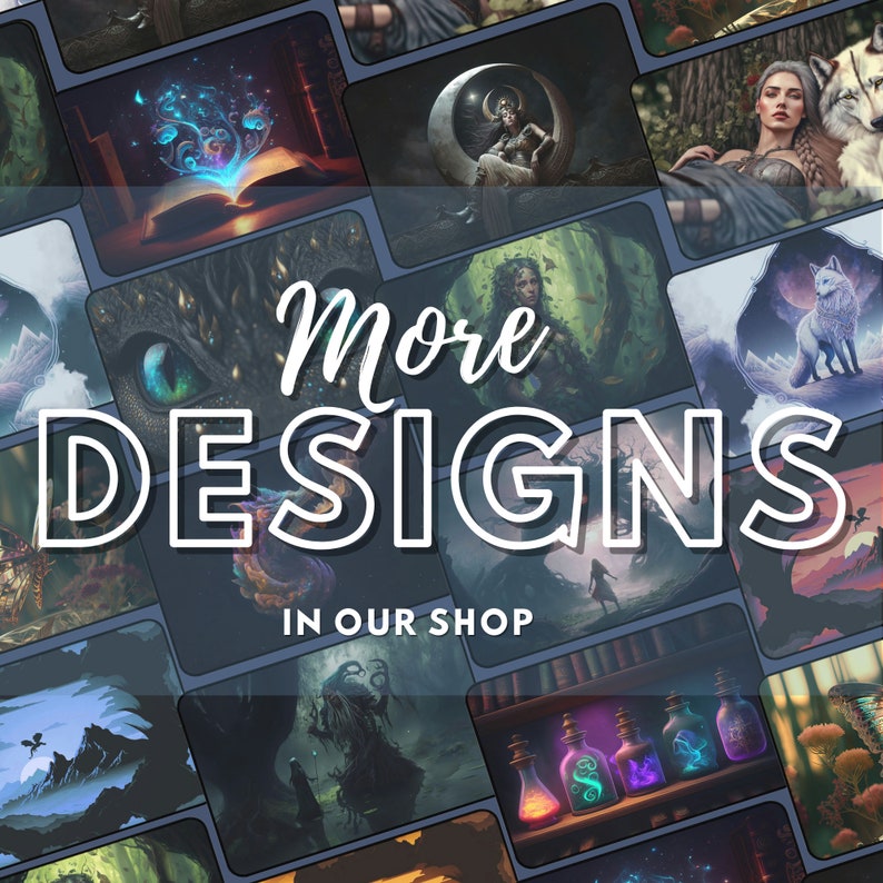 Fantasy Landscape Art Desk Mat Dnd Mousepad Dnd Desk Mat - Etsy