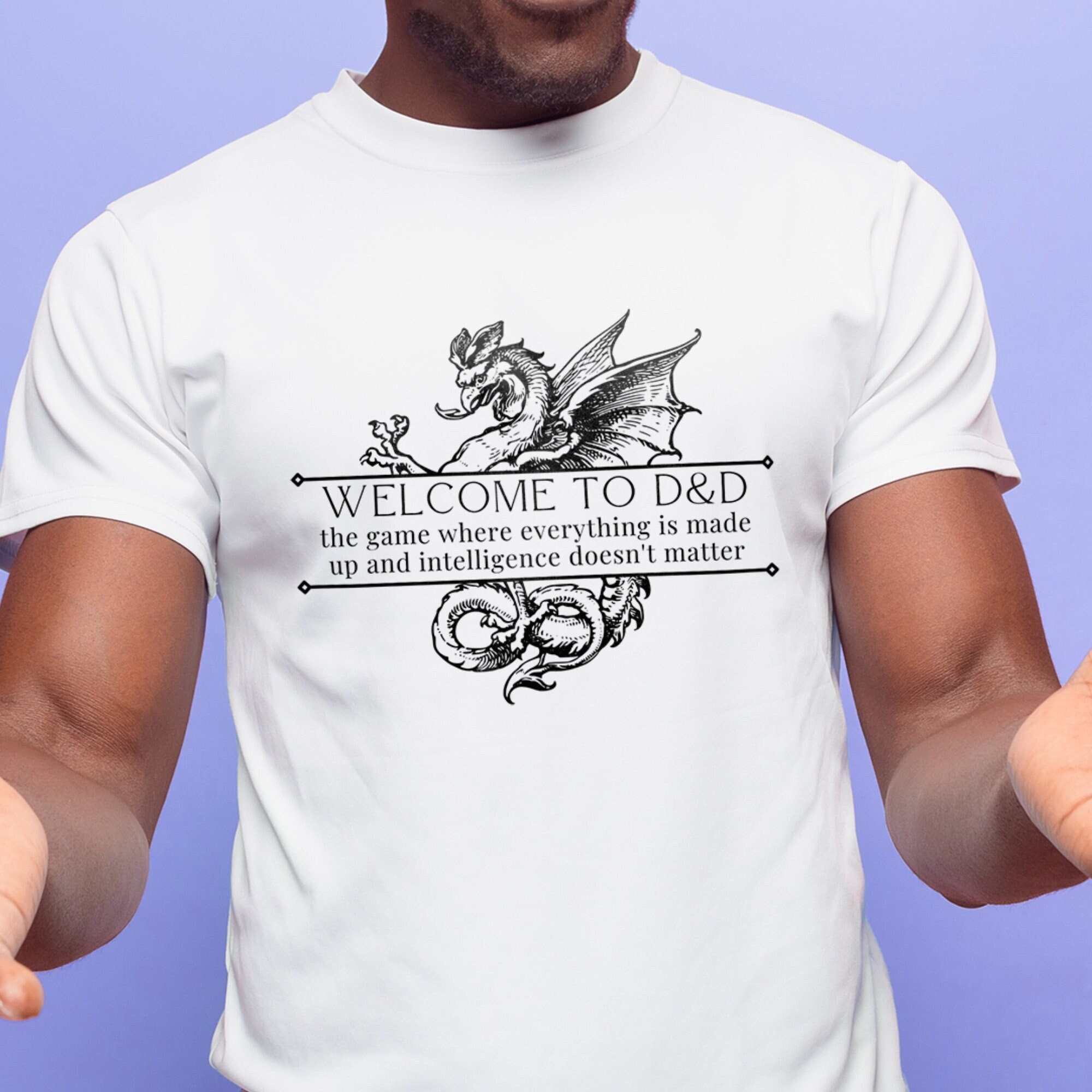 Welcome to D&D | Dungeons and Dragons T Shirt | RPG Dnd Gifts ...
