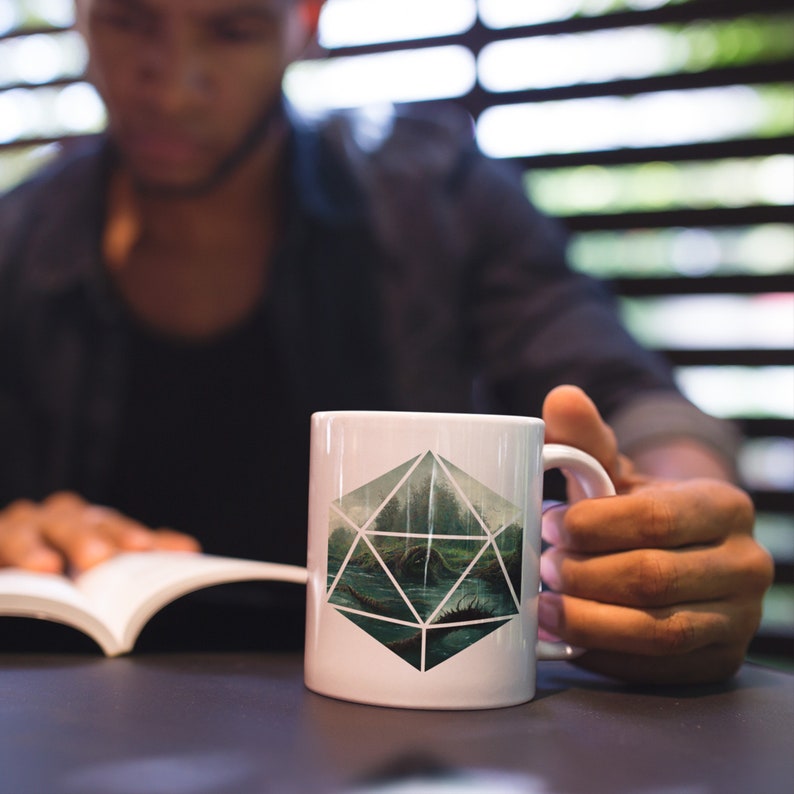 D20 Art - Swamp Witch Mug | 5e Adventure D20 Mug | Dnd Mug | Dungeons ...