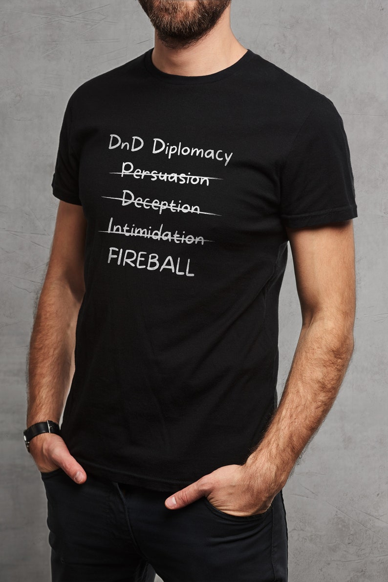 People Person Dungeons and Dragons T Shirt | RPG D&D Gifts | Tabletop ...