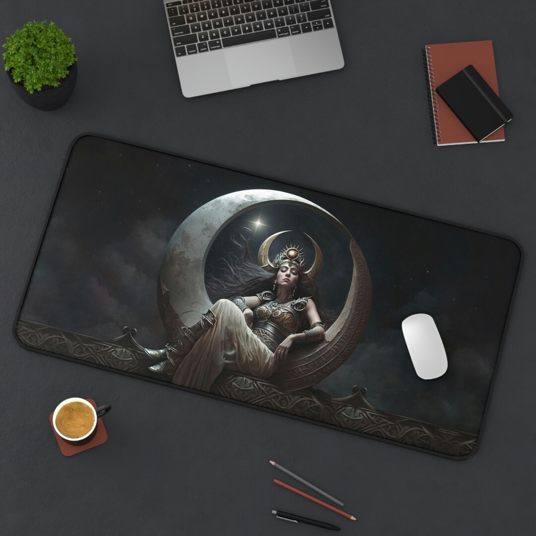 Valkyrie Desk Mat Dnd Mousepad Dnd Desk Mat D&D Gifts - Etsy