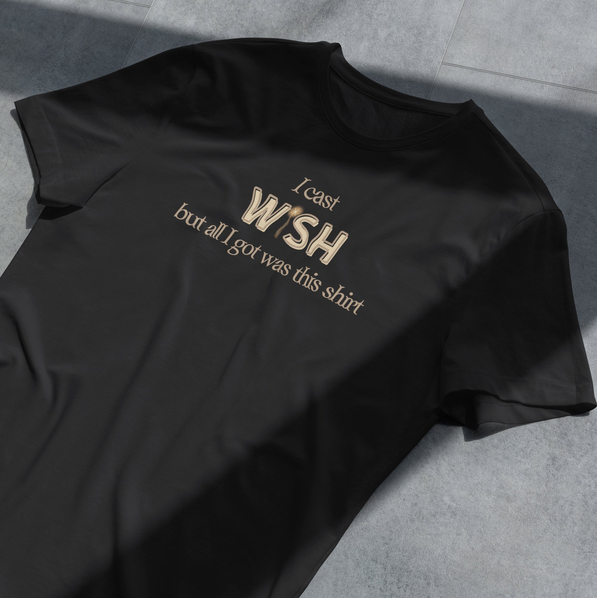 I Cast Wish Tshirt | Dungeons and Dragons Shirts | Wish Spell Dnd Tee ...