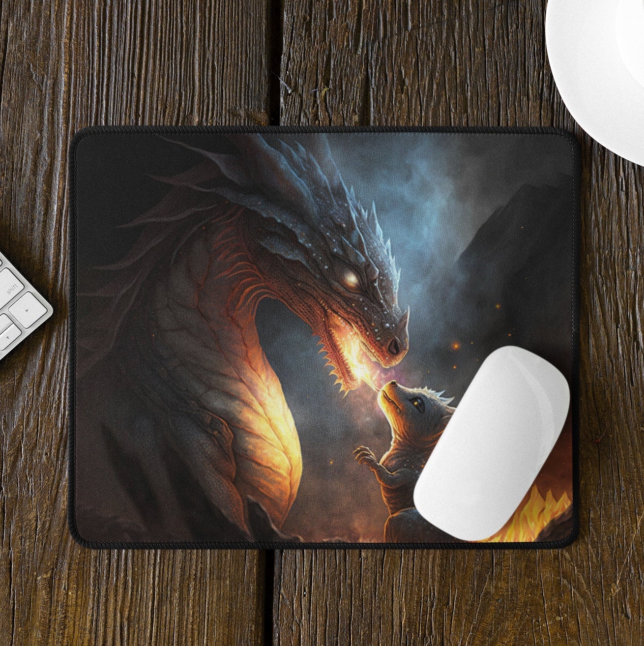 My First Dracarys Dnd Mousepad Dnd Desk Mat Dnd Gifts - Etsy