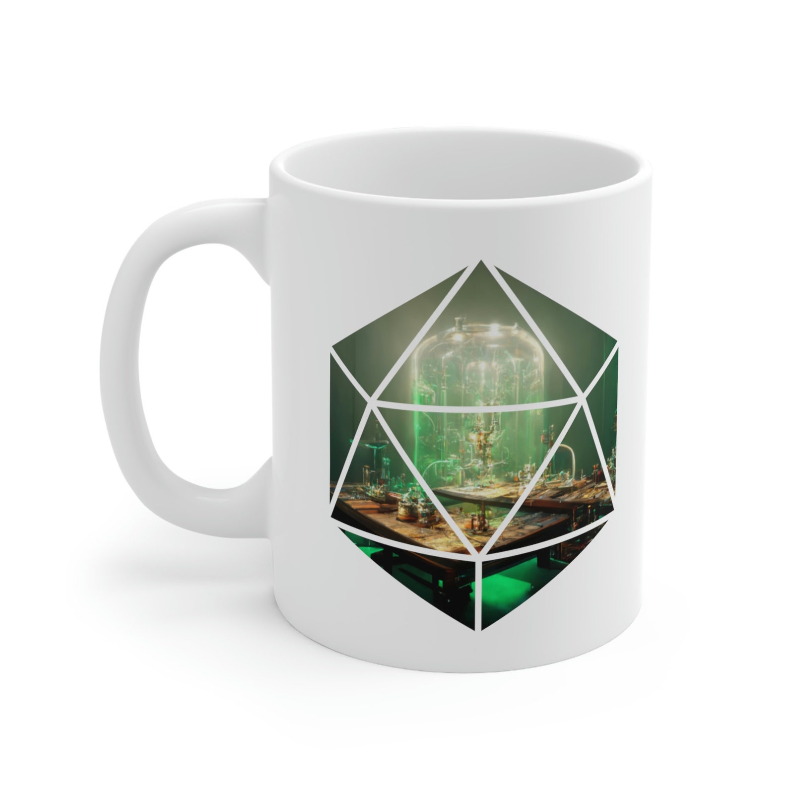 D20 Art Mad Scientist Lab Dnd Mug 5e Adventure D20 Mug - Etsy