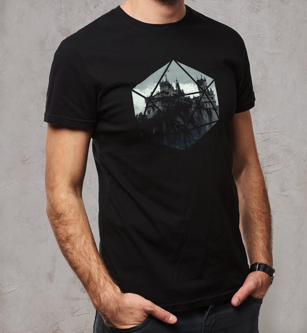 Dice Art - Castle Ravenloft | DND 5e Adventure T Shirt | Massive D20 ...