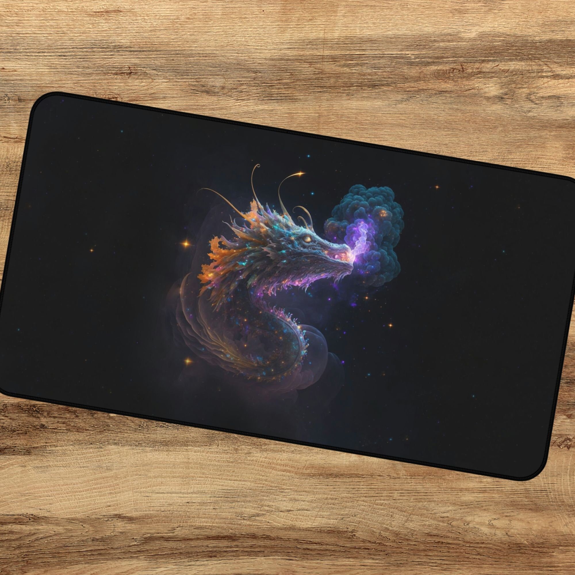 Star Map Dragon Mouse Pad | Dnd Mousepad | Dnd Desk Mat | Dnd Gifts ...