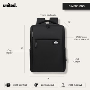 Personalized Company Logo Backpack Gift Set, Custom Company Logo ...