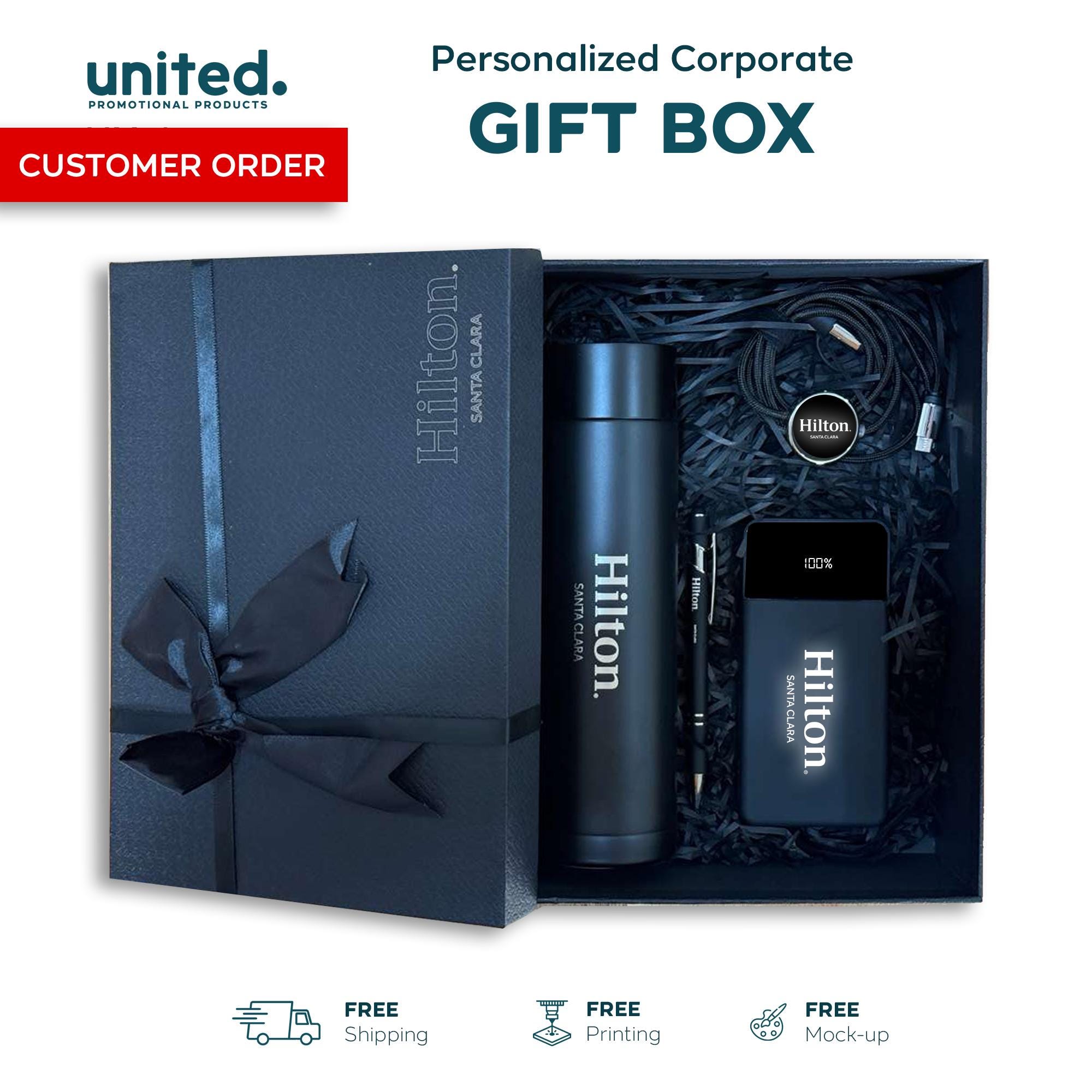 Premium Bulk Order Company Gift Box, Corporate Holiday Gift Box ...