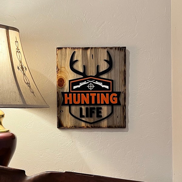 Hunting Sign - Etsy