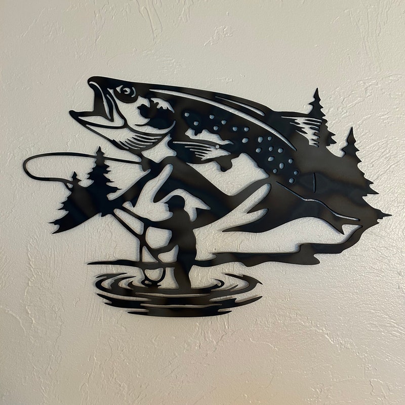 Metal Fish Cutout - Etsy